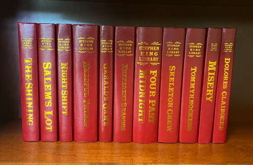 Stephen King "The Red Leather Library" Collection, Matching 22-Volume ...