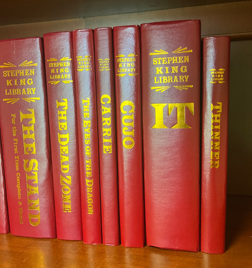Stephen King "The Red Leather Library" Collection, Matching 22-Volume ...