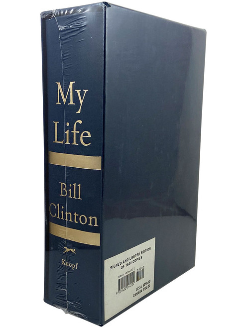 Bill Clinton "My Life", Signed Limited Deluxe Slipcased Edition of only ...