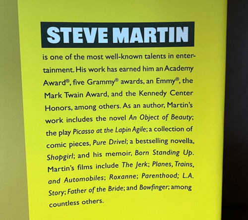 Steve Martin "Steve Martin Writes The Written Word" Signed First ...