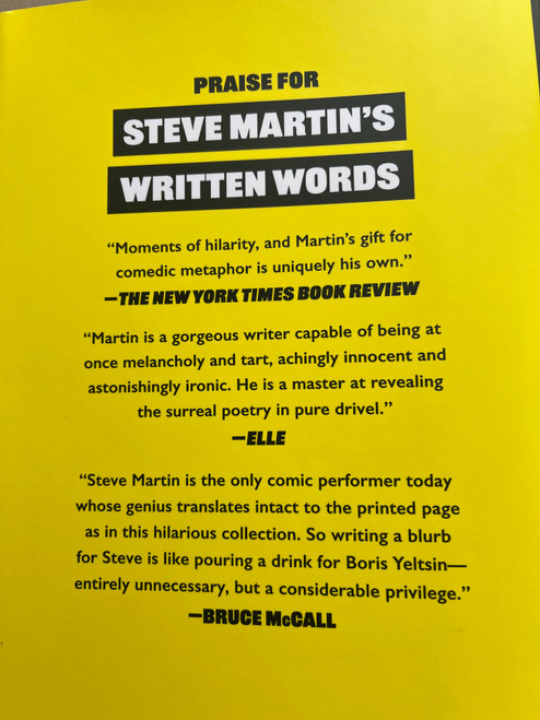 Steve Martin "Steve Martin Writes The Written Word" Signed First ...