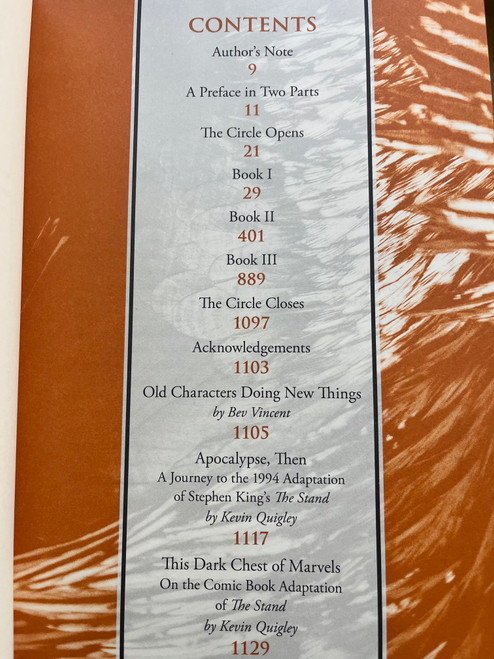 Stephen King "The Stand" Slipcased Deluxe Limited Gift Edition of 4,000 ...