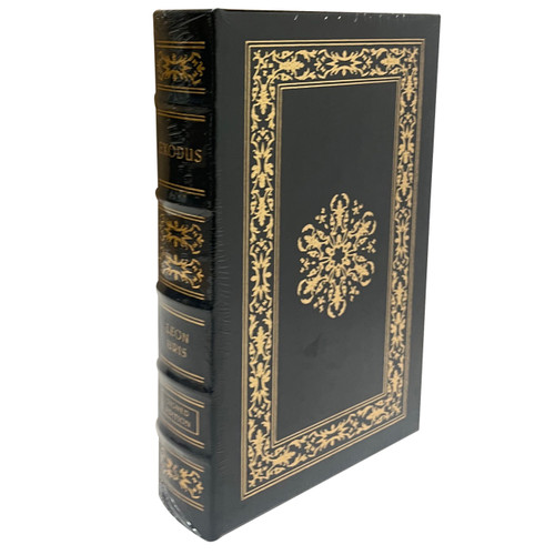Leon Uris "Exodus" Signed Limited Edition, Leather Bound Collector's ...