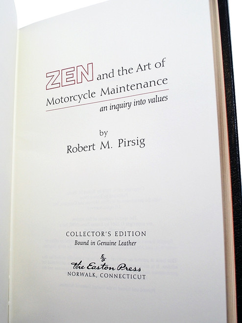 Robert M. Pirsig "Zen and the Art of Motorcycle Maintenance" Signed ...