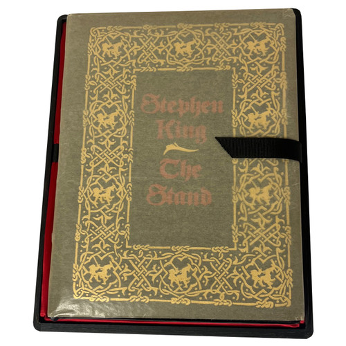Stephen King "The Stand" Signed Limited First Edition, Deluxe Leather ...