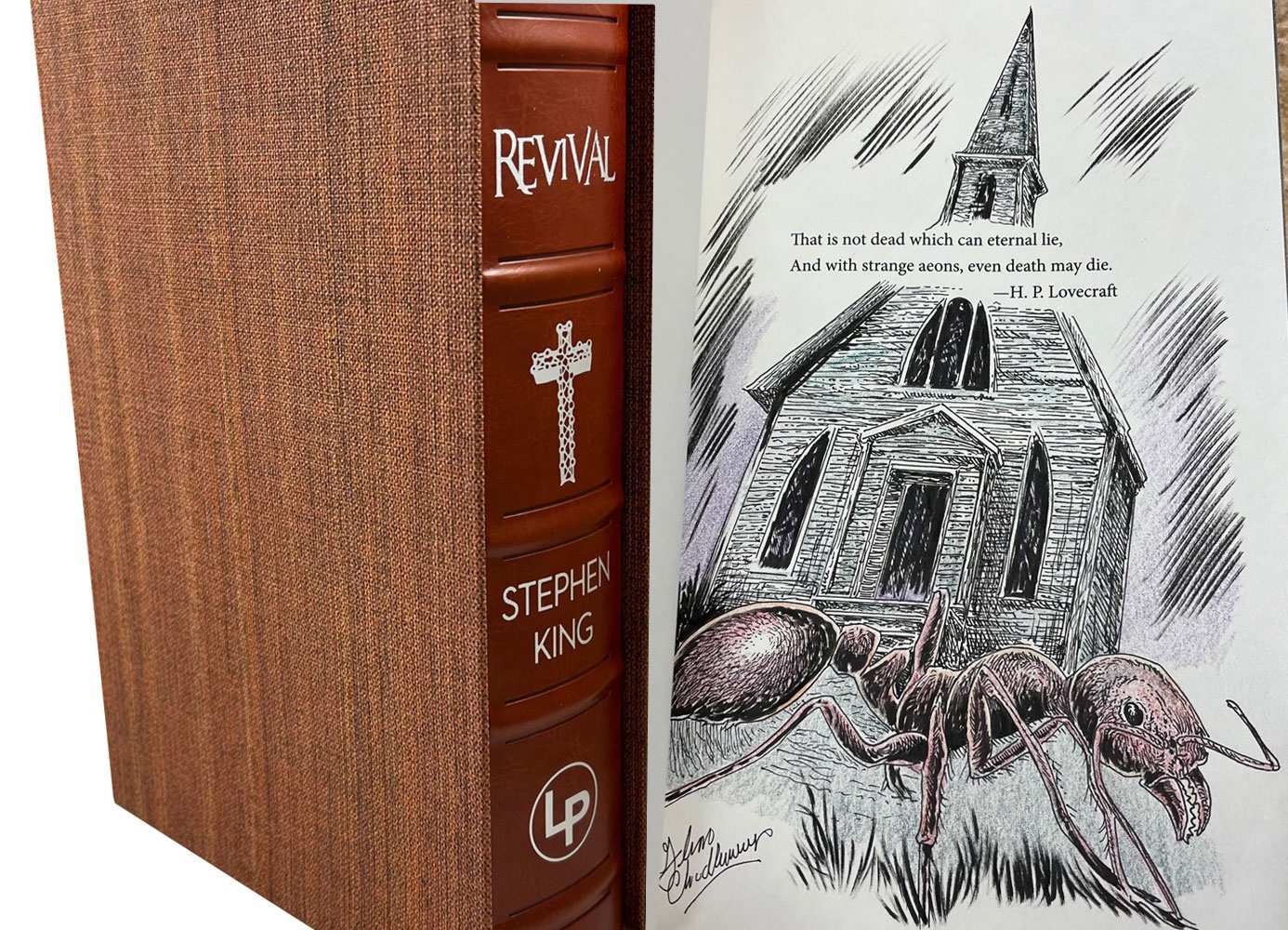 Stephen King "REVIVAL" Signed Limited Deluxe Edition, the ultimate ...