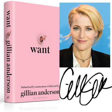 Gillian Anderson "want" Signed First Edition, First Printing w/COA ...