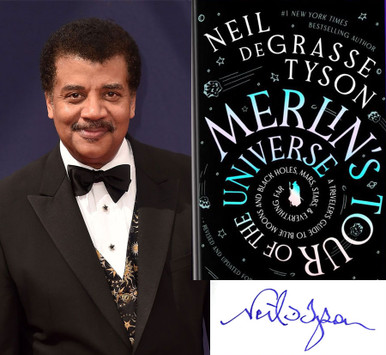 Neil deGrasse Tyson "Merlin's Tour Of The Universe" Signed Limited ...
