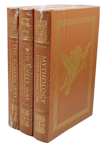 Easton Press, Edith Hamilton "Mythology", "The Greek Way", "The Roman ...