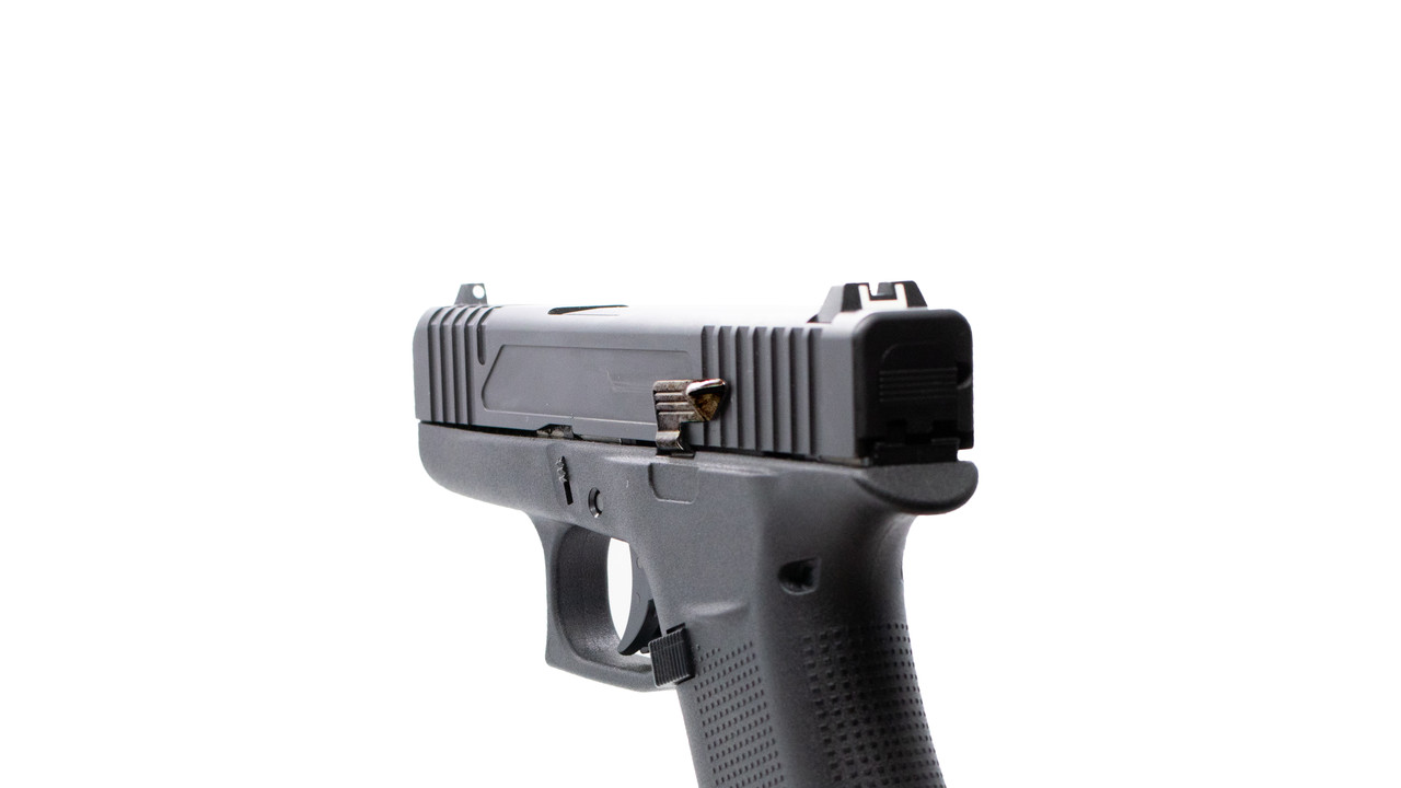 Raised and Extended Slide Release for GLOCK G43 G43x G48