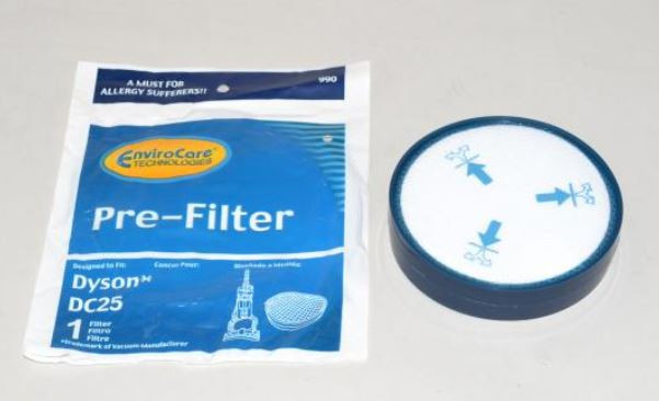 dyson dc25 filter replacement