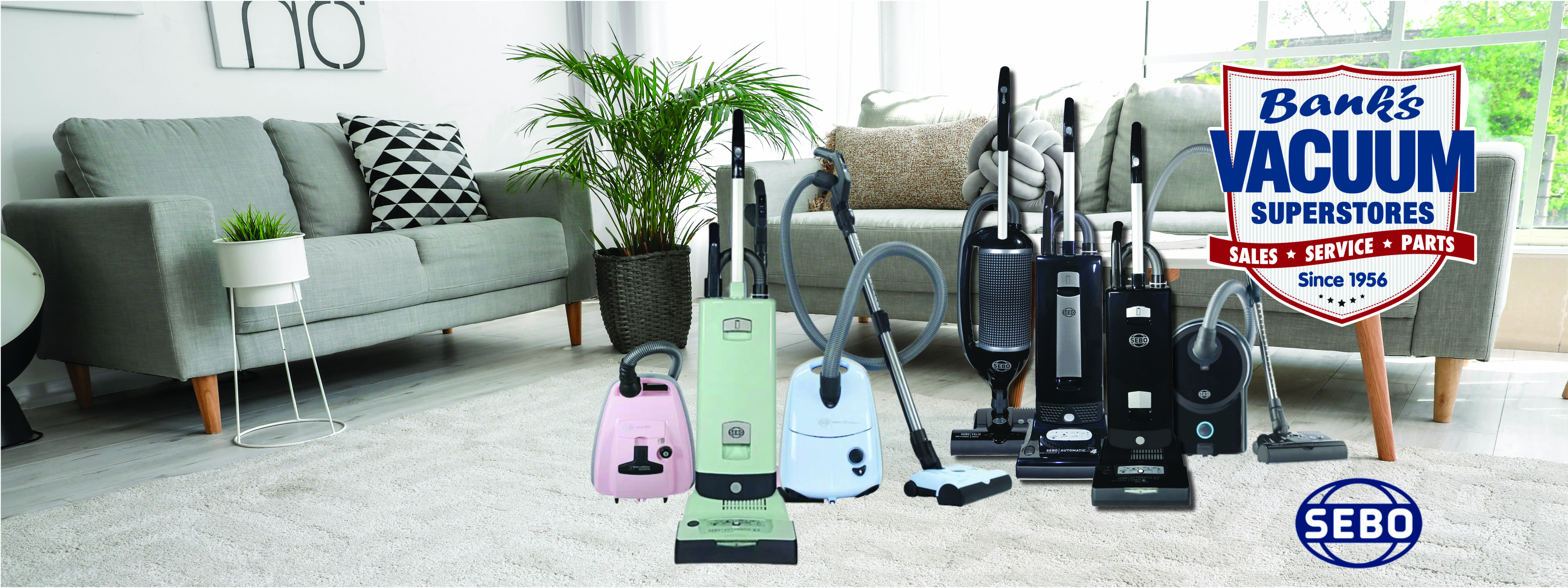Vacuum Cleaners, Vacuum Service & Repair - Bank's Vacuum Superstores