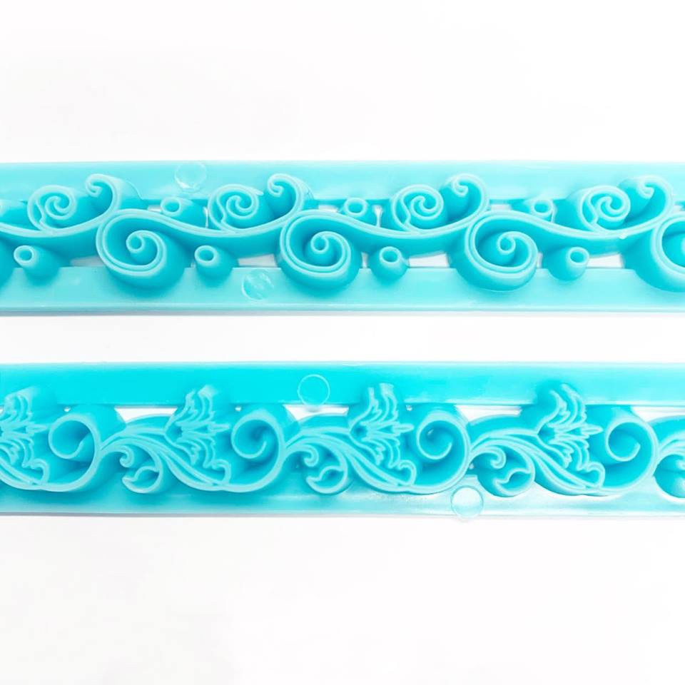 Border Impression Embosser - FLORAL & SCROLLS