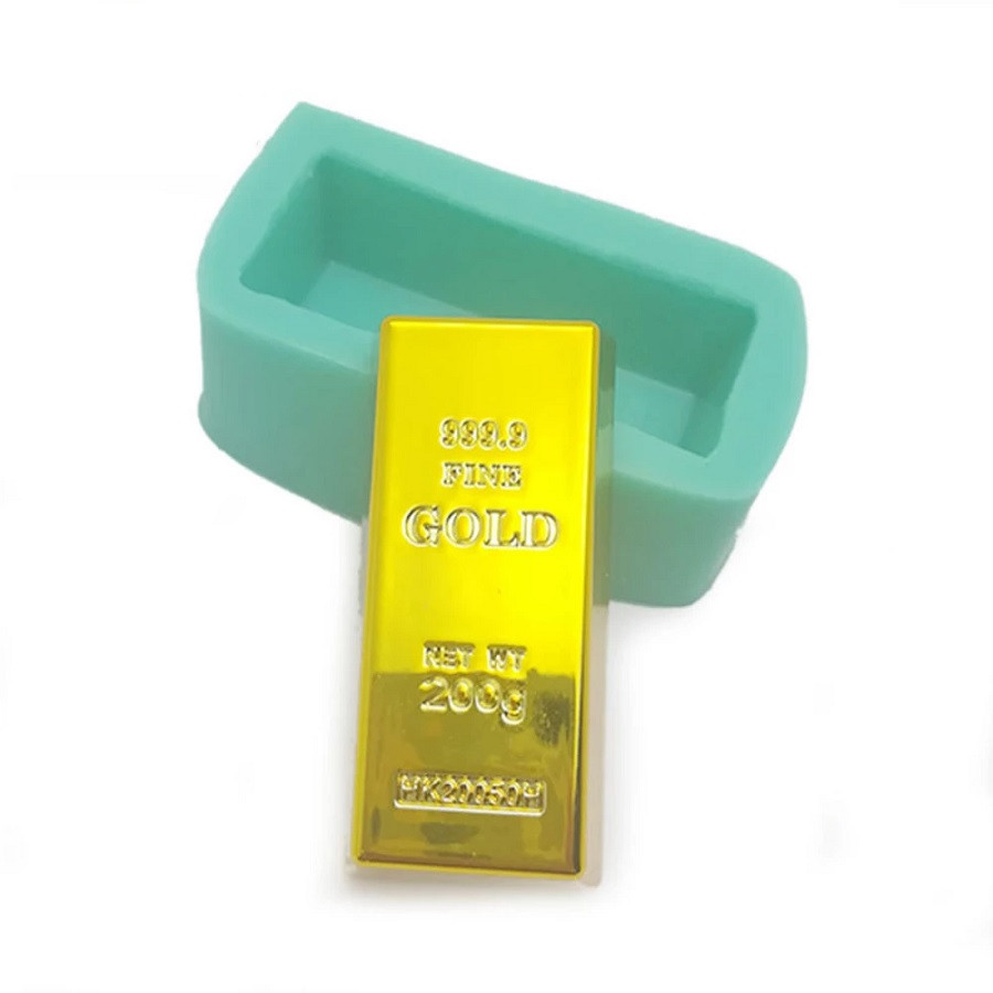 Silicone Mold | Gold Bar