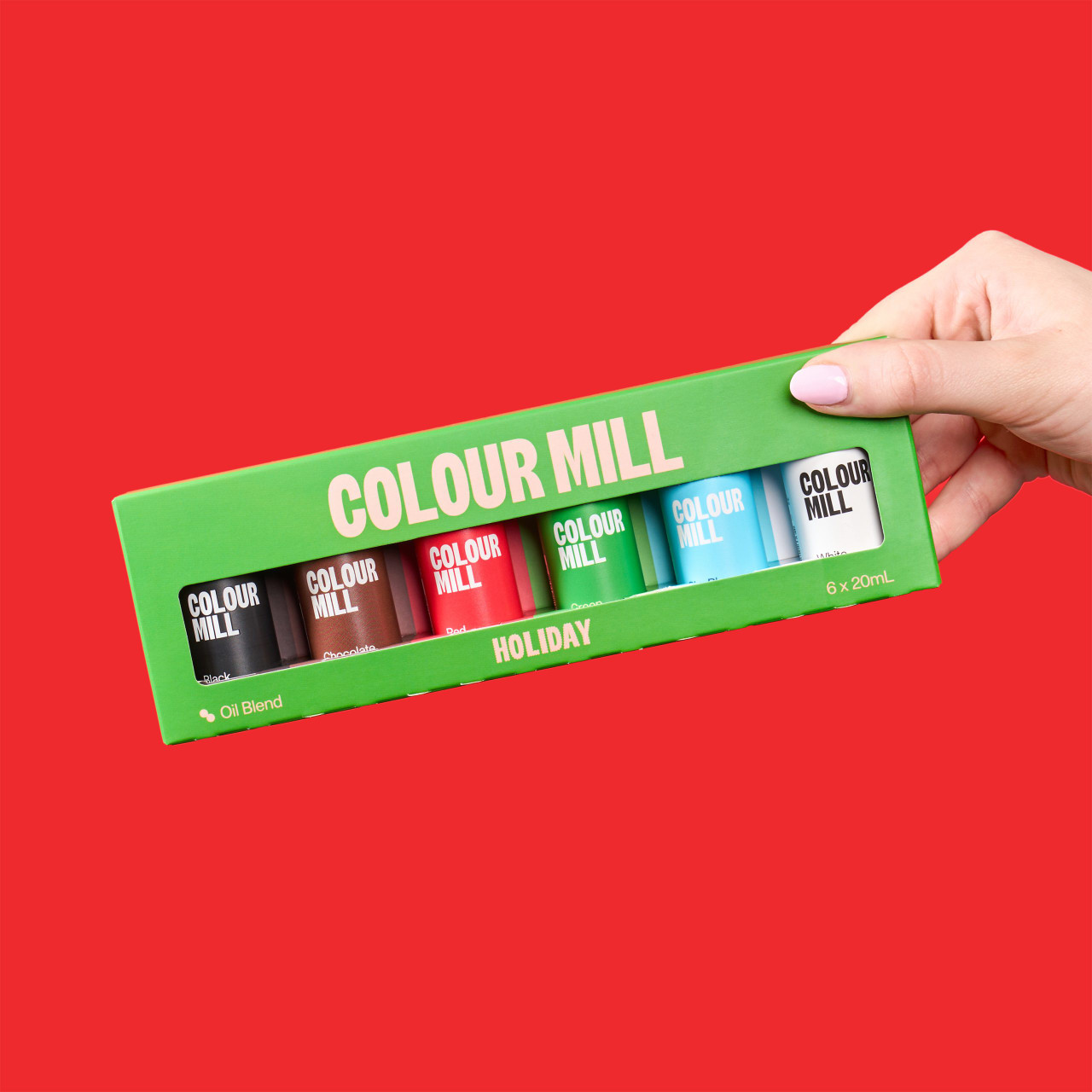 Colour Mill 6 Pack - Holiday - Bake and Deco Warehouse