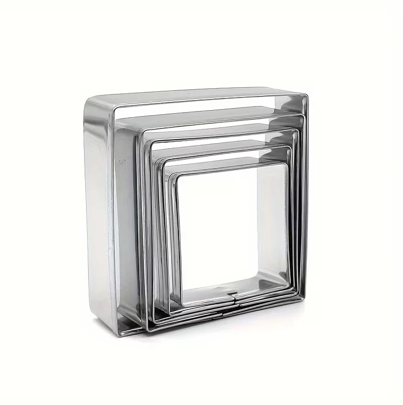 Square Cutter Set - 5pc - Bake and Deco Warehouse