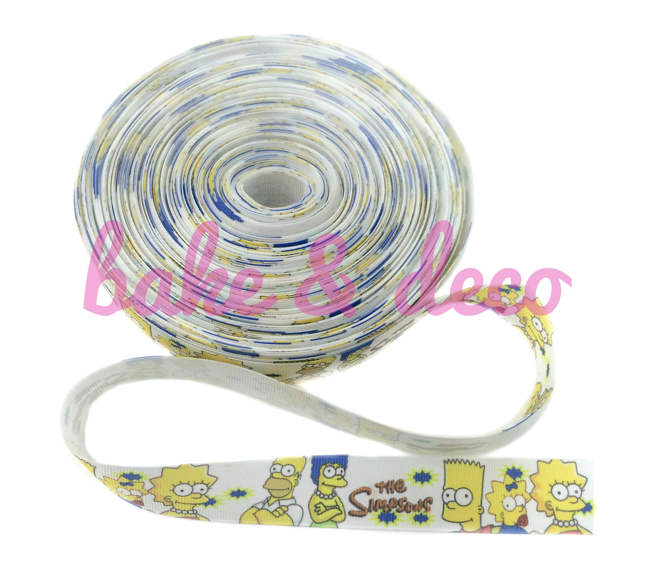 Cake Ribbon | The Simpsons Ribbon | Kids Ribbon | Ribbon Australia Wide