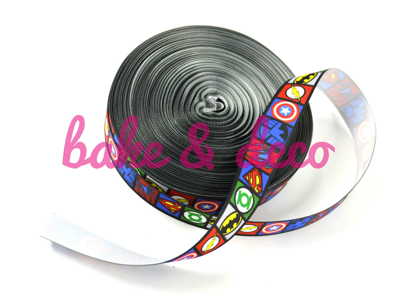 Cake Ribbon | Super Heroes Ribbon | Kids Ribbon | Ribbon Australia Wide