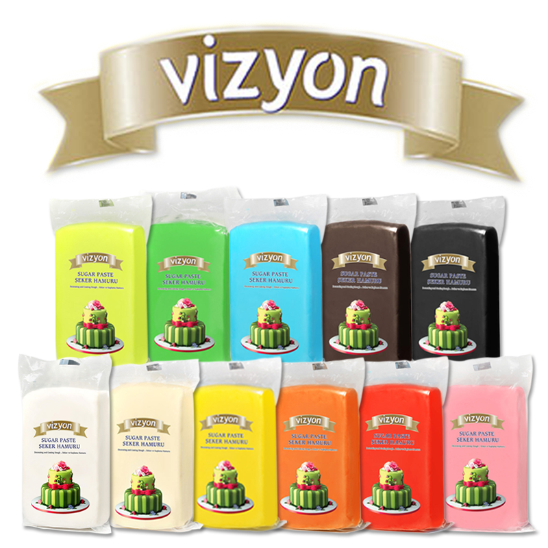 Vizyon fondant 1kg | Smooth Fondant for Cake Decorating | Cake Fondant