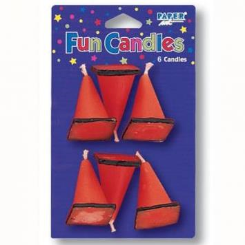 Construction Birthday Candle 6pc