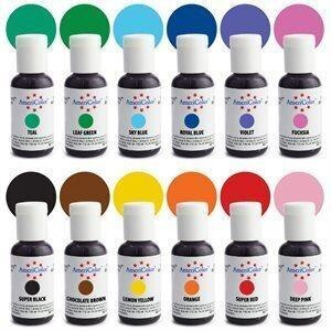 Americolor Gel Food Coloring Chart : AmeriColor Soft Gel Paste Student ...