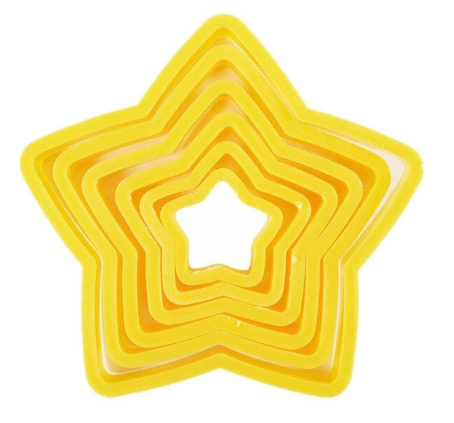 Fondant Star Cutters | Fondant Cutter Set | Assorted Star Cutters