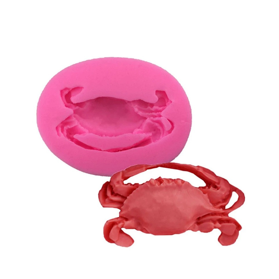 3D Crab Silicone Mold | Crab Mold