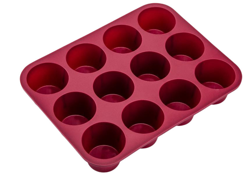Muffin 12 Cavity Silicone Mold |Cupcake silicone mold