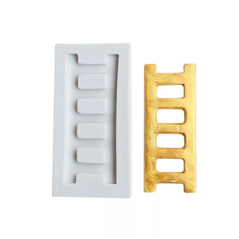 Train Track and Sign 3pc Silicone Mold |Ladder Mold