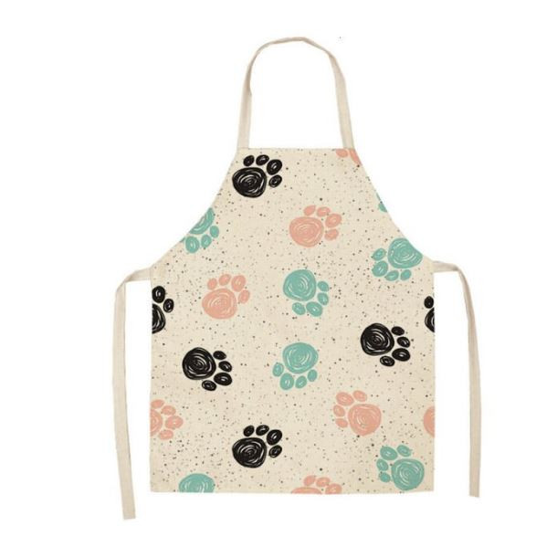 Apron | Pug footprint