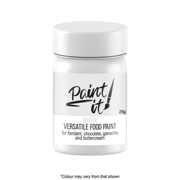 PAINT IT - Edible White Paint - Bake and Deco Warehouse
