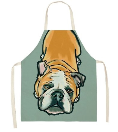 Cute Bulldog Apron