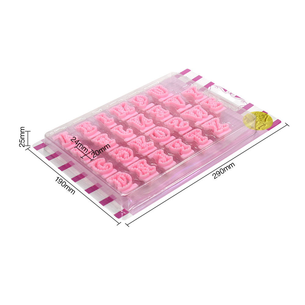 Uppercase Alphabet | Stitched Embosser Set