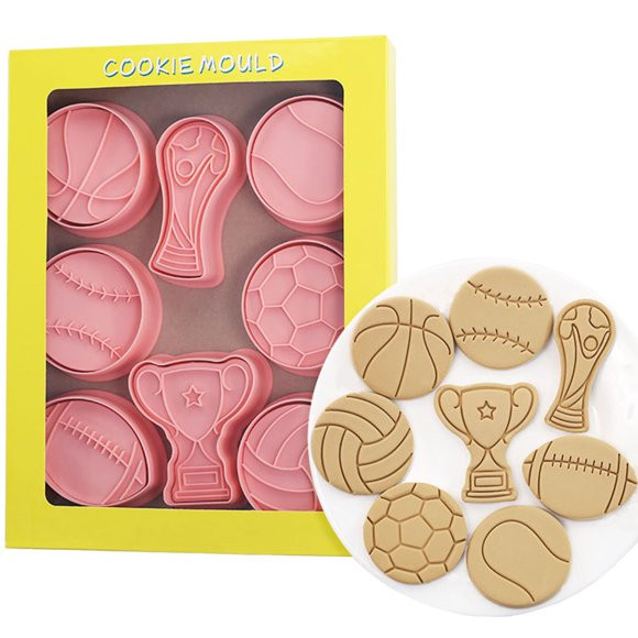 Sports | Cookie Cutter Set 8pc