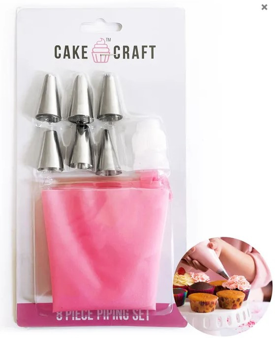 8 Piece Piping Set