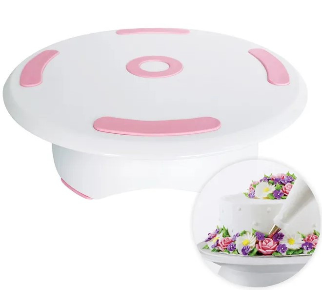 PLASTIC LOCKABLE TURNTABLE WITH BREAK