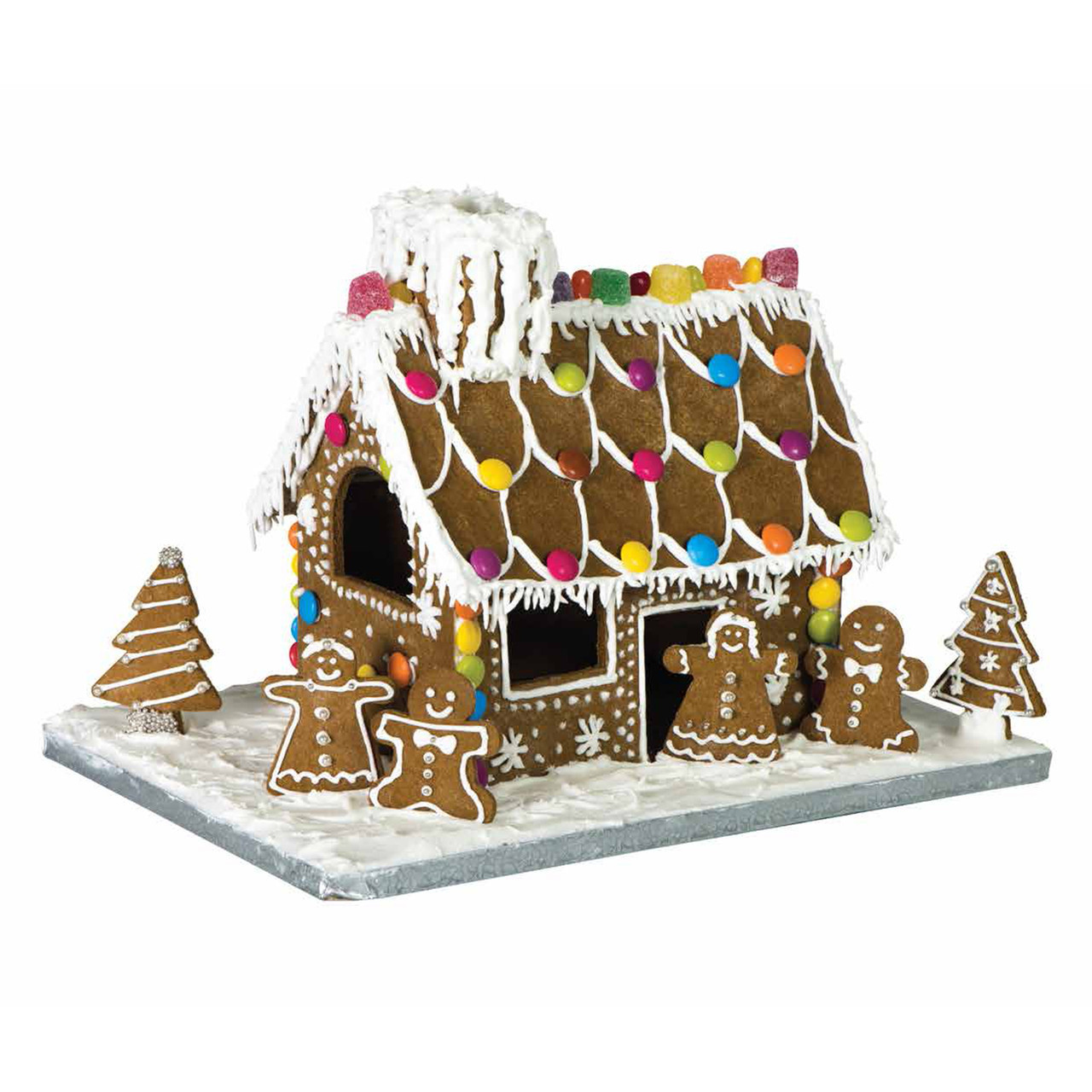 Gingerbread House 10 Piece Set Including Board