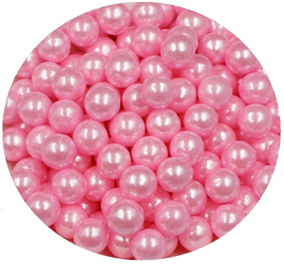 Sprinkles | 10mm Sugar Balls | Baby Pink | 1kg