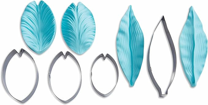 Cutter and Veiner Set - Tulip 8pc