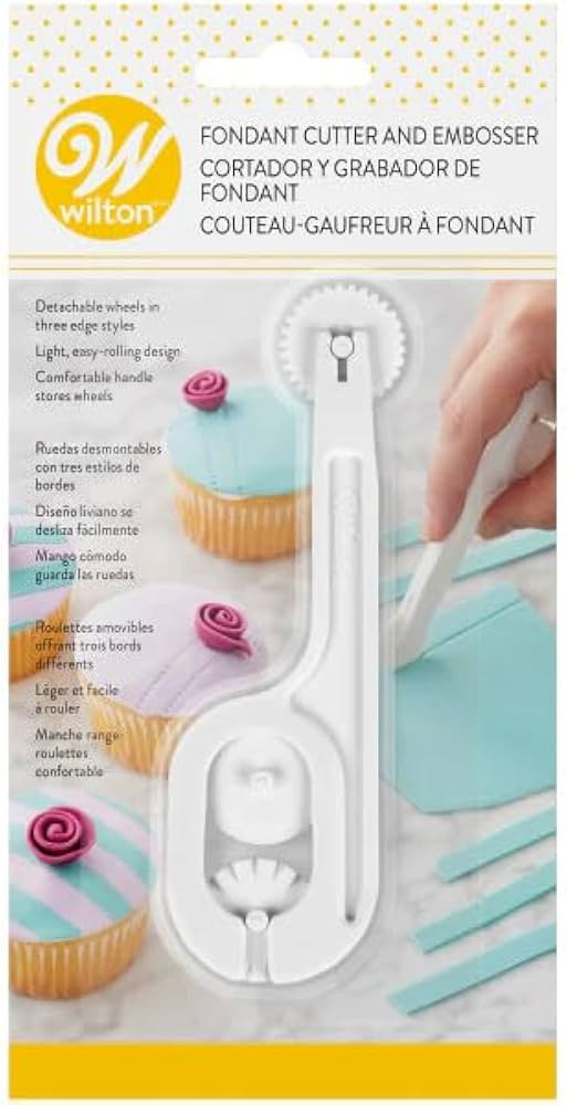 Fondant Cutter/Embosser - Bake and Deco Warehouse