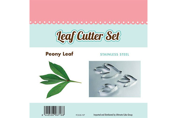 Peony Leaf Cutter Set - Bake and Deco Warehouse