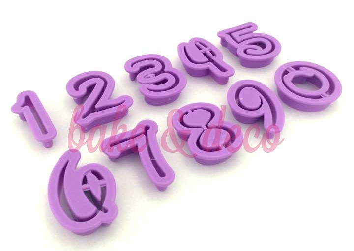 Disney font Fondant Cutters | Disney Letter Cutters | Disney Number Cutters