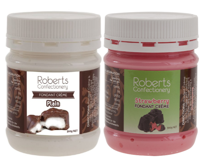 Strawberry Fondant Creme | Plain Fondant Creme | Chocolate Center ...