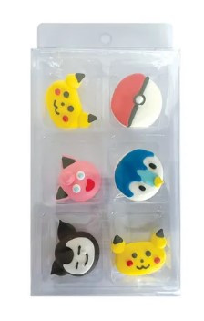Sugar Decorations | Pokemon (6 piece)