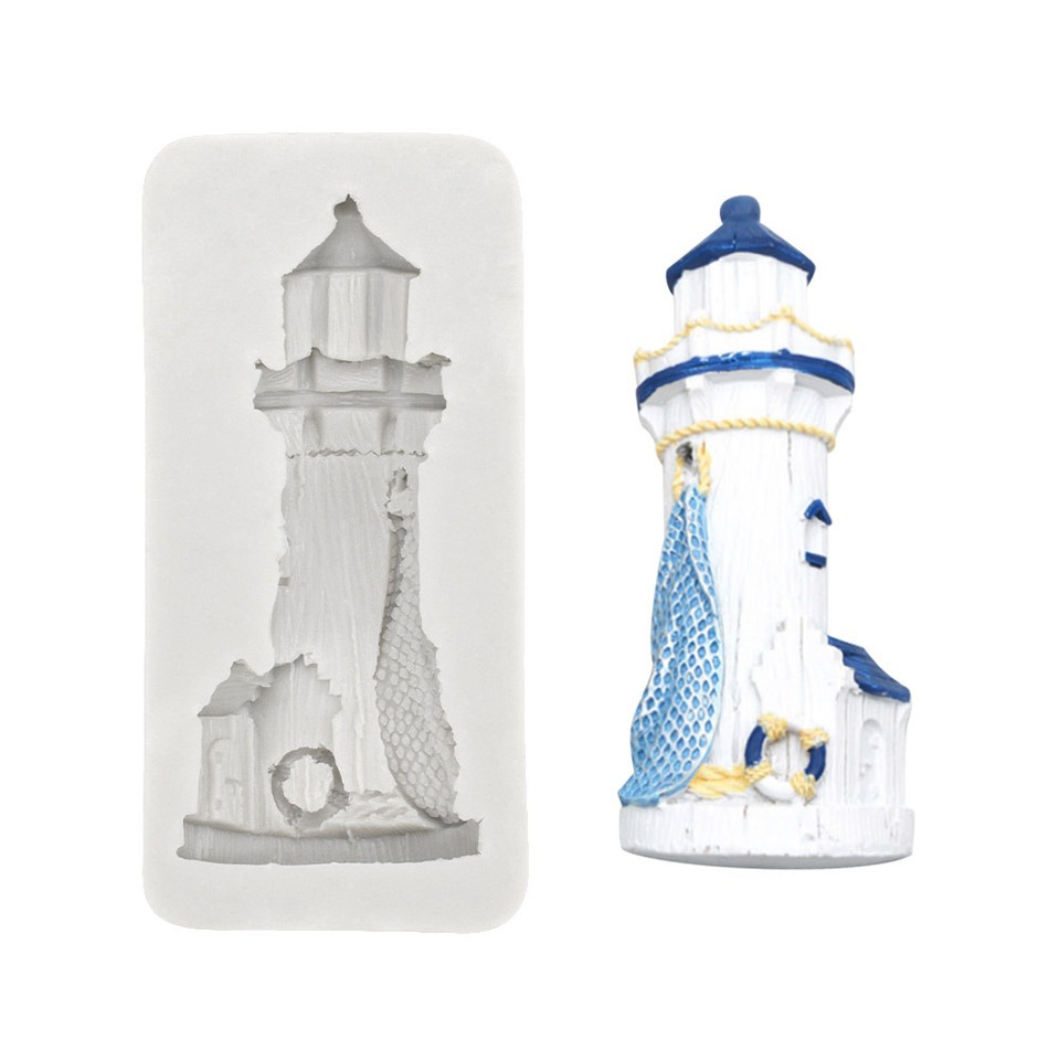 Coastal Lighthouse Silicone Mold