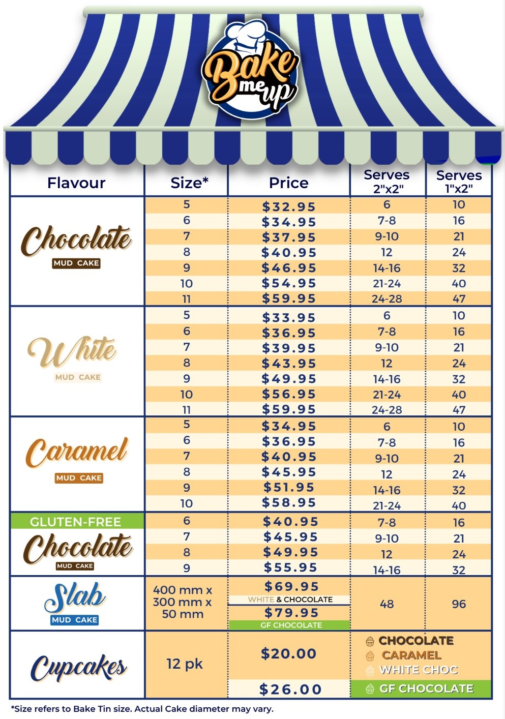 Frozen cakes | Bake Me Up Cakes