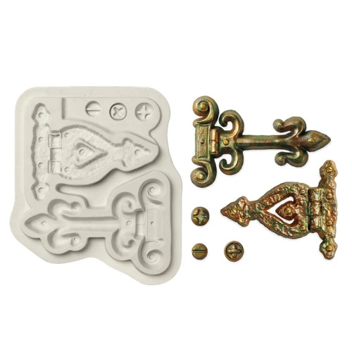 Hinges and Screws Silicone Mold - Bake and Deco Warehouse