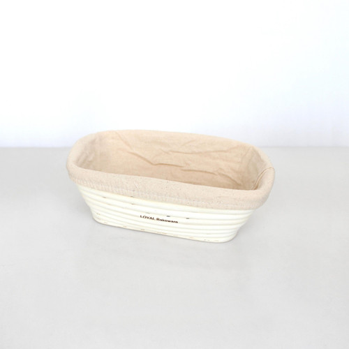 Banneton With Liner - Long 22x13cm - Bake and Deco Warehouse