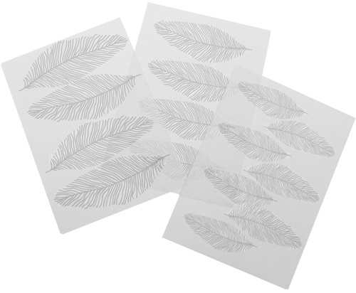 Feathers Texture Sheet Set - Bake and Deco Warehouse
