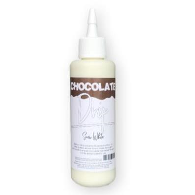 Chocolate Drip- SNOW WHITE